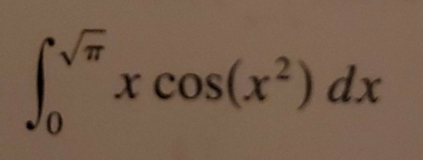 Solved [E x cos(x) dx و | Chegg.com