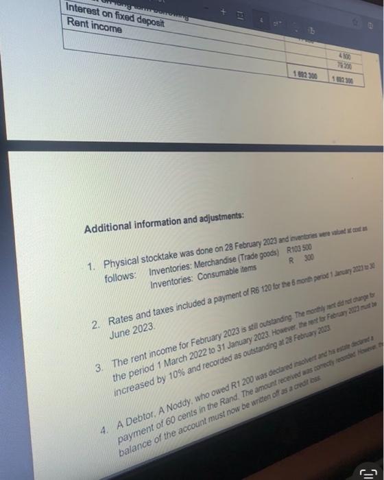 Solved QUESTION TWO Eric Ngidi the sole proprietor of a | Chegg.com