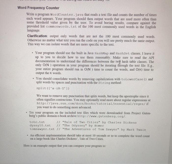 Solved the 3rd pic is the story(totc.txt), i need a full and | Chegg.com