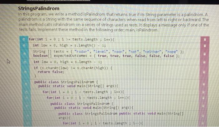 Solved In Java What Is The Correct Order Of These Code