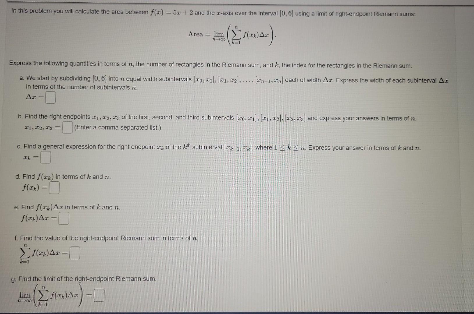 Solved In this problem you will calculate the area between | Chegg.com