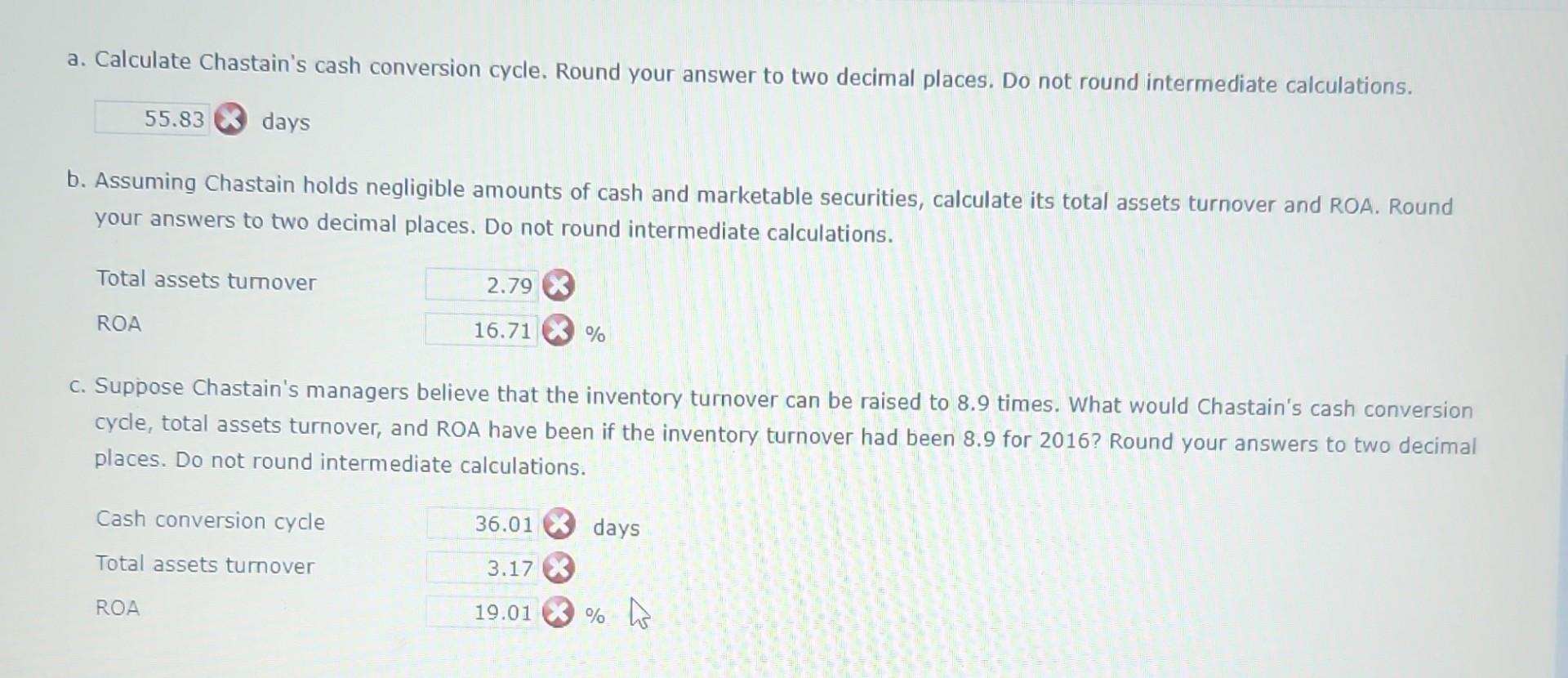 Solved Excel Online Structured Activity: Cash conversion | Chegg.com