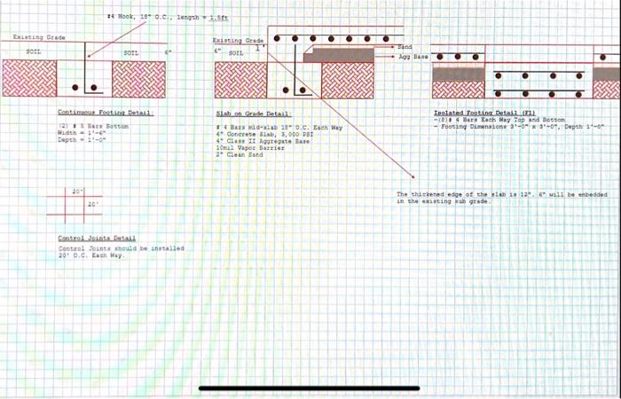 Solved Structural General Notes Concrete All concrete will | Chegg.com