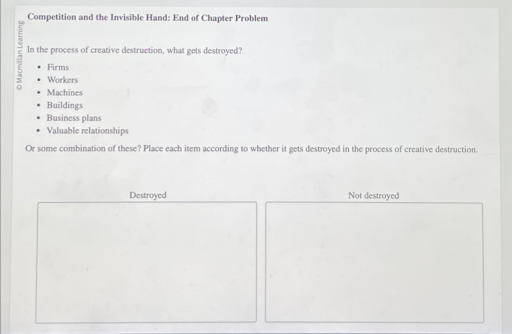 Solved Competition and the Invisible Hand: End of Chapter | Chegg.com