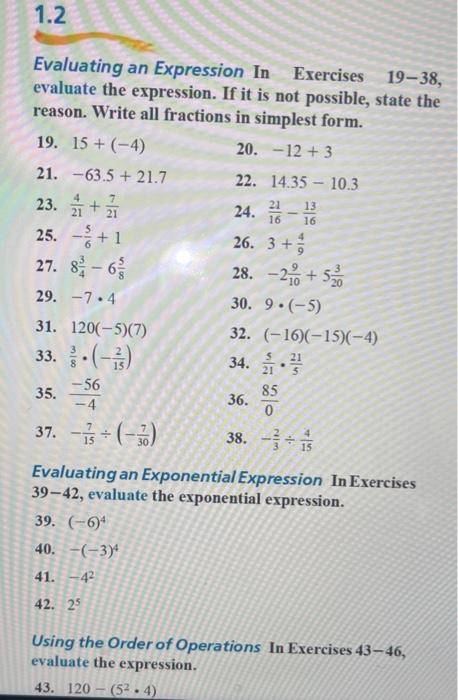 Solved Classifying Real Numbers In Exercises 1 and 2 , | Chegg.com
