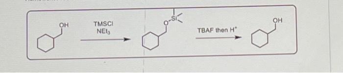 Solved OH OH TMSCI NEU TBAF then H 6. Mechanism Draw the | Chegg.com