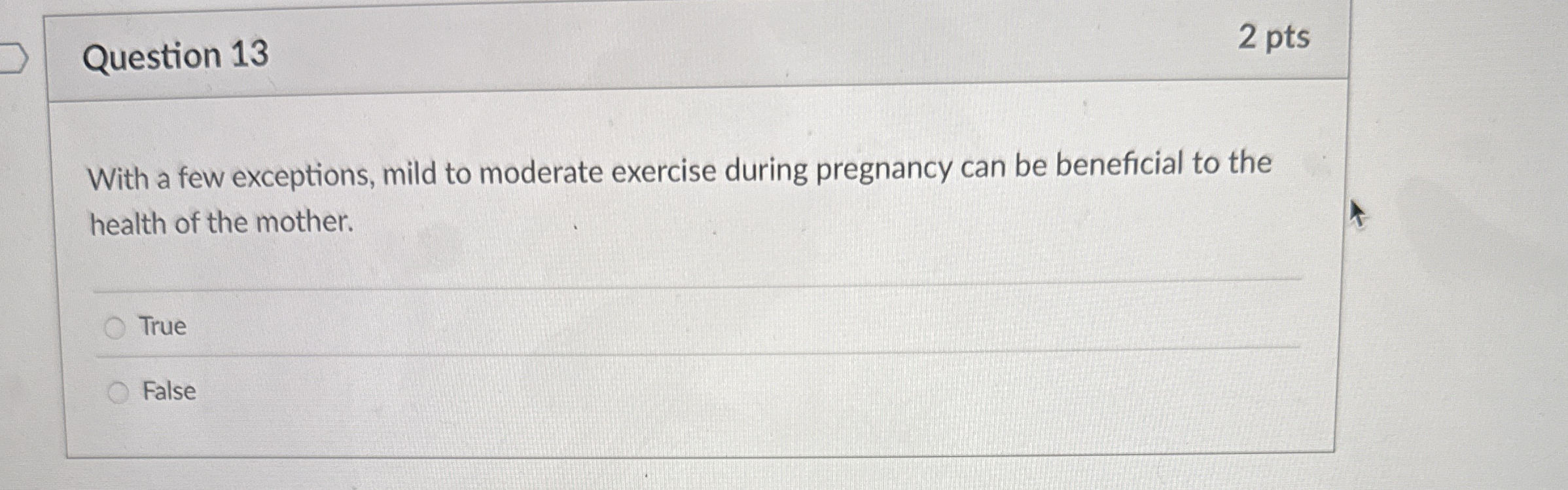 Solved Question 132 ﻿ptsWith a few exceptions, mild to | Chegg.com