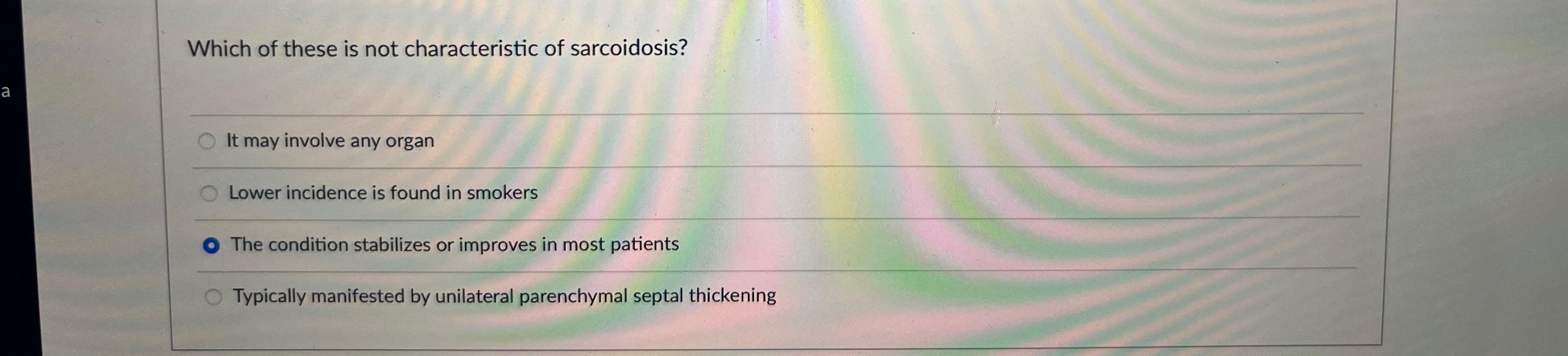 Solved Which of these is not characteristic of | Chegg.com