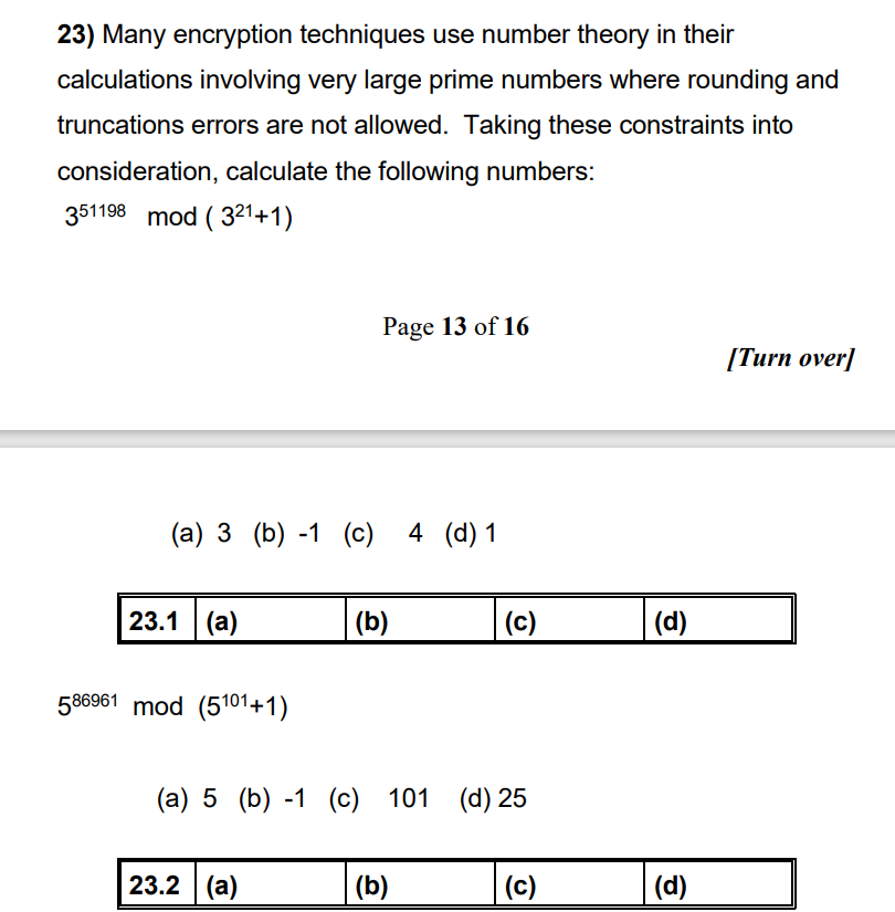 Calculate without using any calculator or | Chegg.com