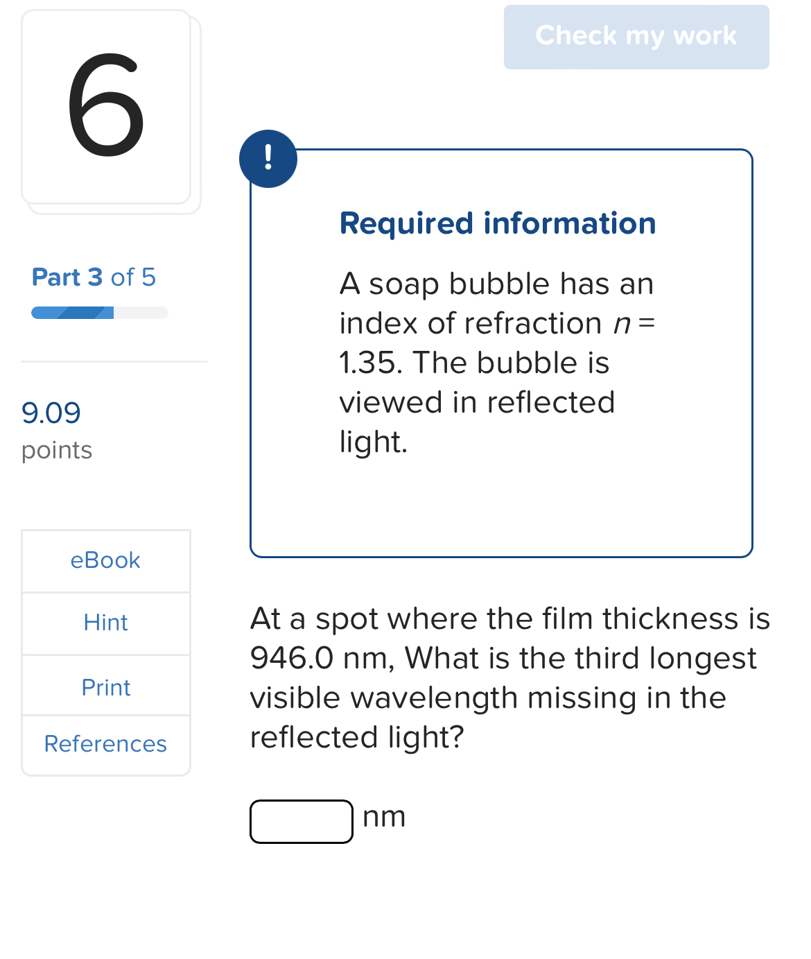 Solved Part 3 ﻿of | Chegg.com