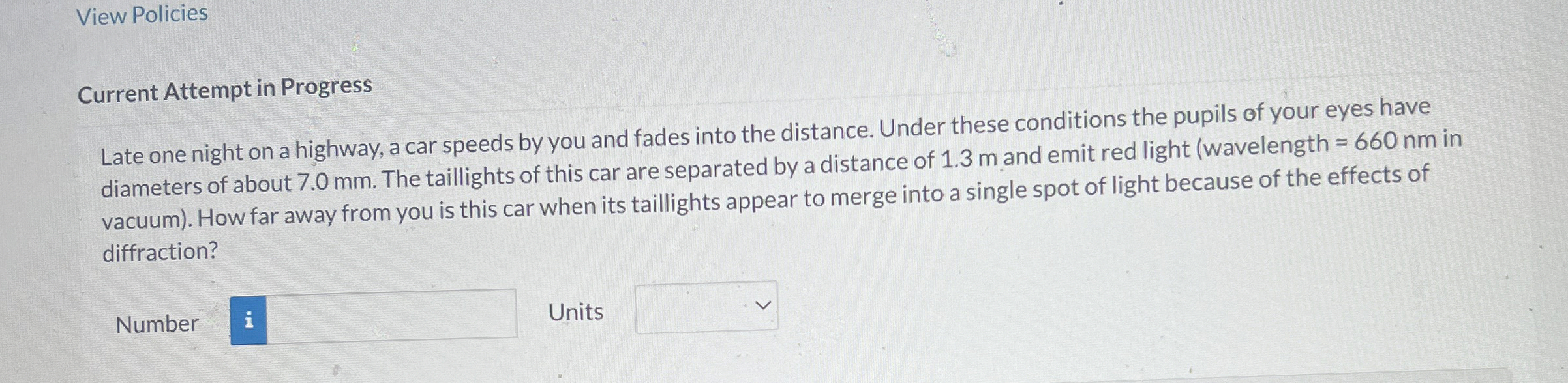 Solved View PoliciesCurrent Attempt in ProgressLate one | Chegg.com