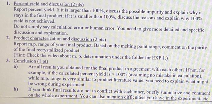 Solved Reflux 45 min Remove hot plate. Slowly add 10 ml DI | Chegg.com