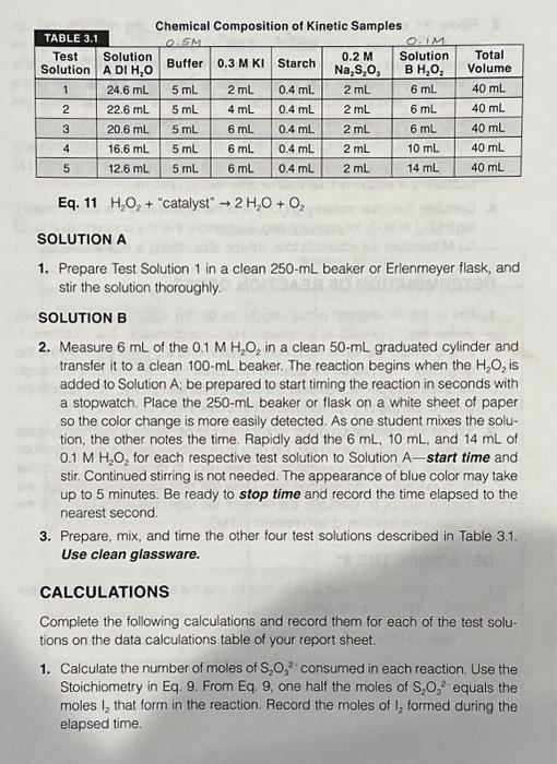 Name: Course/Section: Date: RATE LAW I: DETERMINATION | Chegg.com