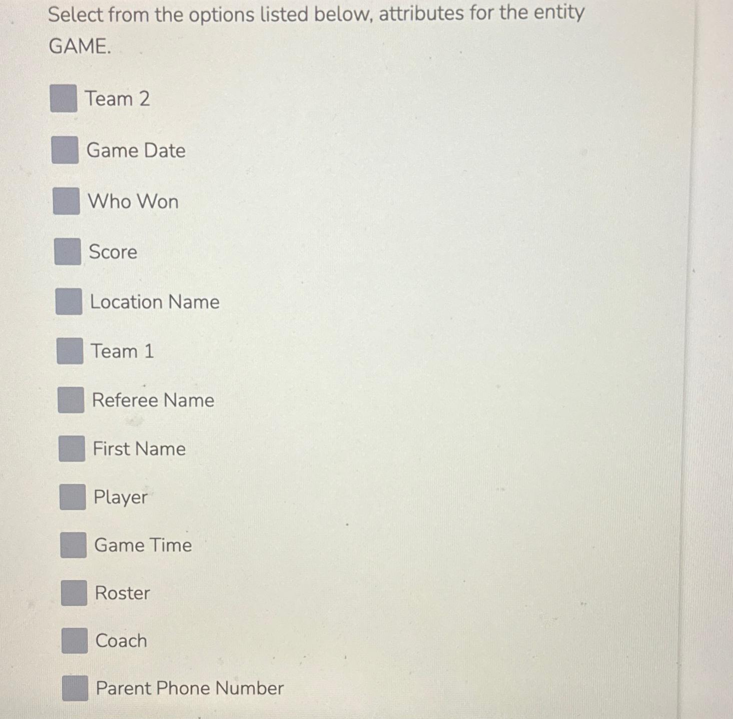 Solved What is an Attribute?DefinitionAn Attribute is a | Chegg.com