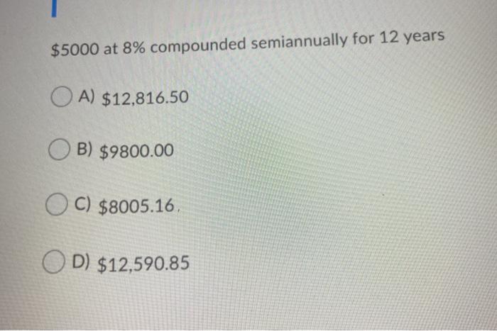 Solved Use values from the compound interest table to find | Chegg.com