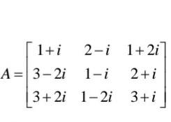 Solved write the matrix as the sum of the hermitian and an | Chegg.com