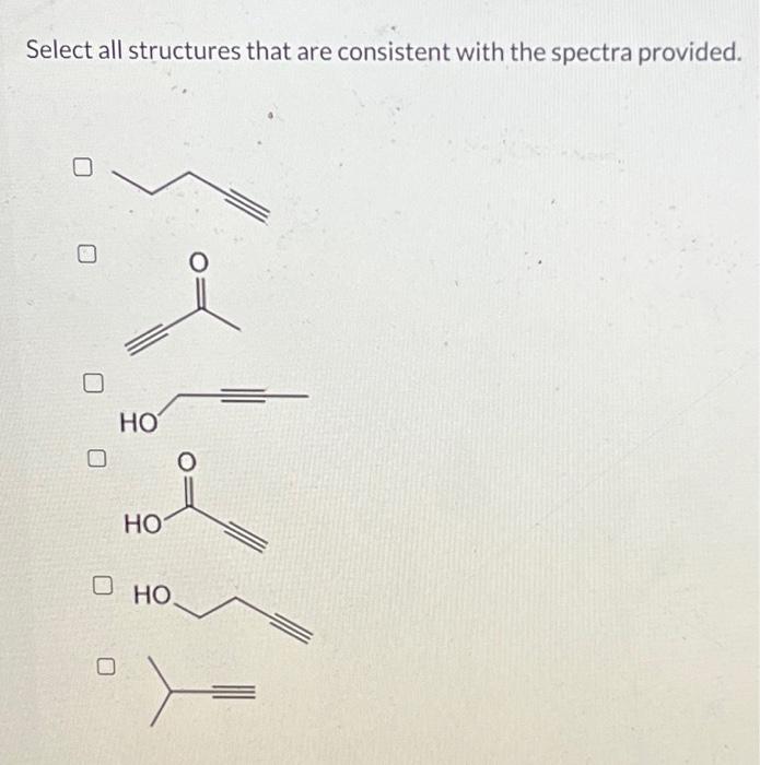 Solved Below are the IR and mass spectra of an unknown | Chegg.com Solved Below are the IR and mass spectra of an unknown | Chegg.com