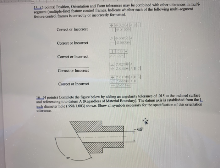 Solved 15. (5 points) Position, Orientation and Form | Chegg.com