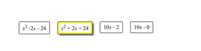 Solved choose one of the 4 boxes one to for the numerator & | Chegg.com