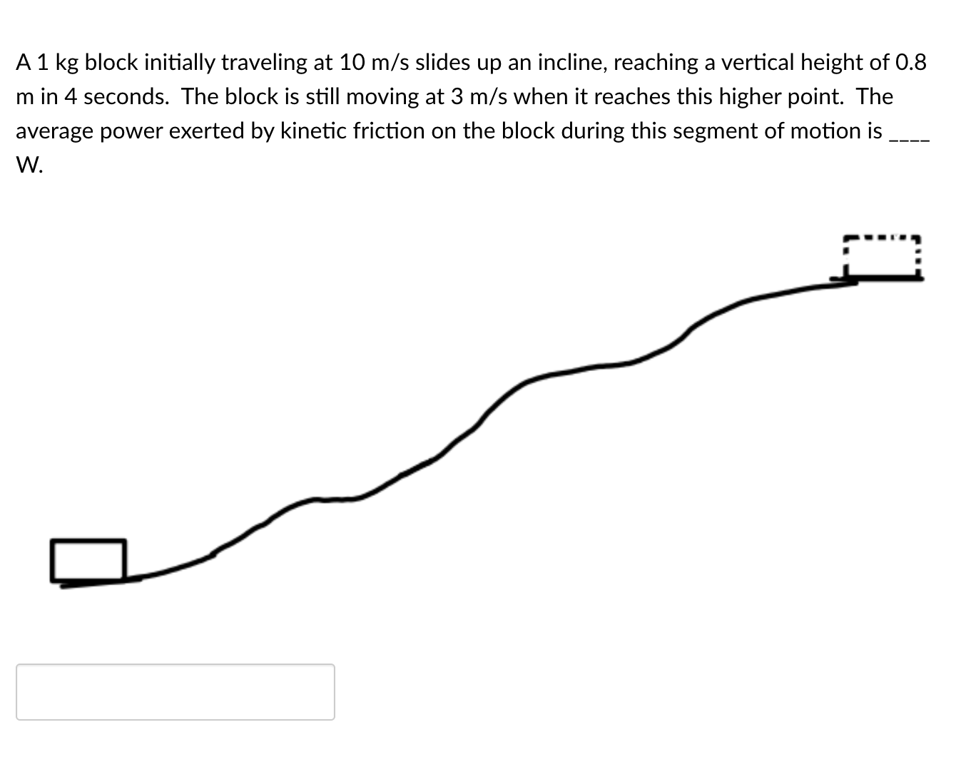 High Quality SOLUTION A 1 ﻿kg block initially traveling at | Chegg.com