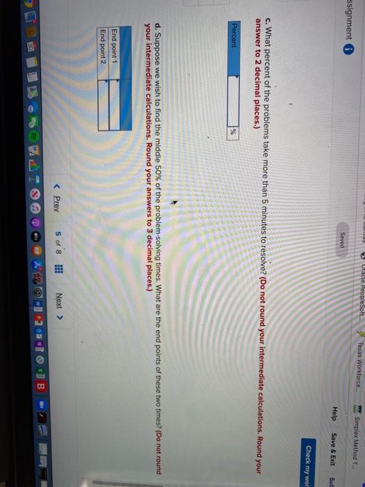 Solved UU gnment Seved Help Save & Exit Submi Check my work | Chegg.com