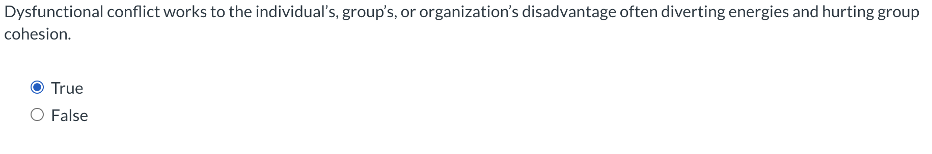 Solved Unfortunately, functional conflict cannot bring | Chegg.com
