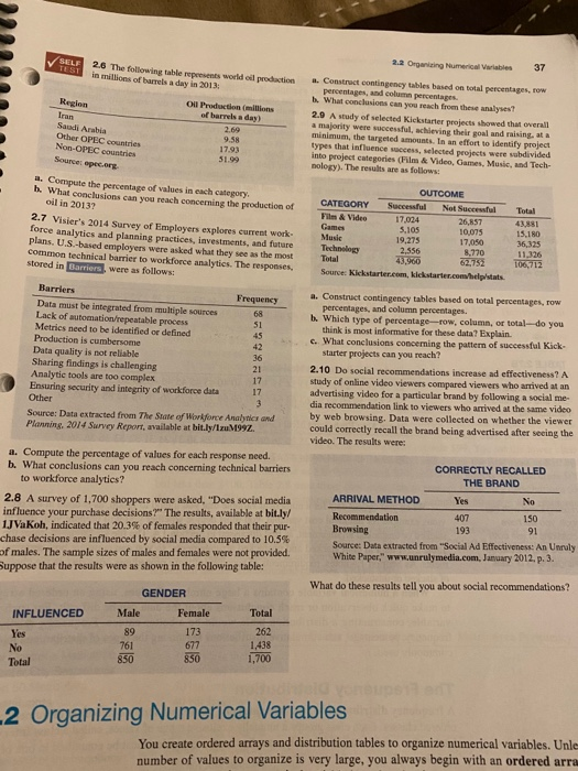 Solved 36 Chapter 2 Organizing And Visualizing Variables 
