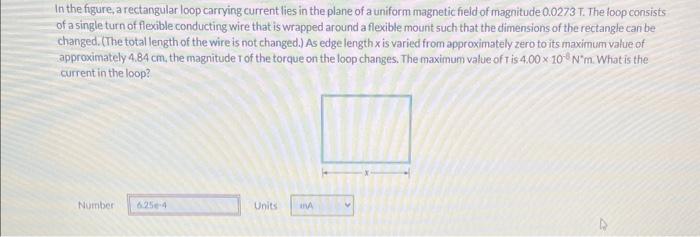 Solved In the figure, a rectangular loop carrying current | Chegg.com