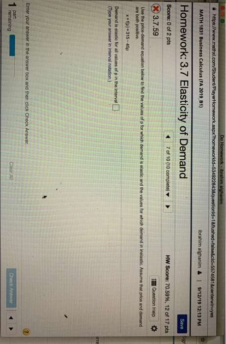 Solved Do Homework - ibrahim alghanim | Chegg.com