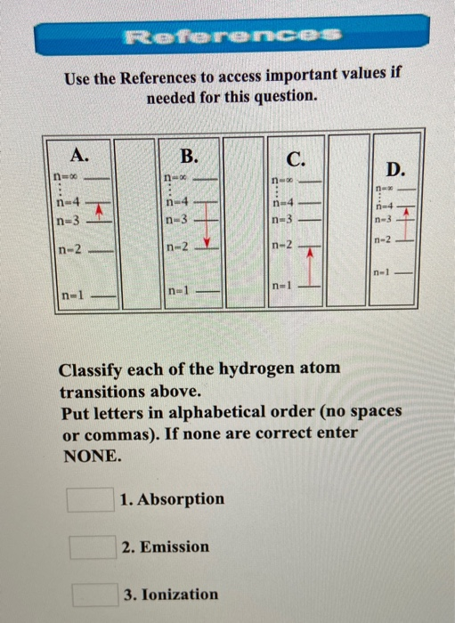 Solved References Use the References to access important | Chegg.com