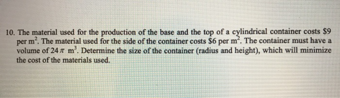 Solved 10. The material used for the production of the base | Chegg.com