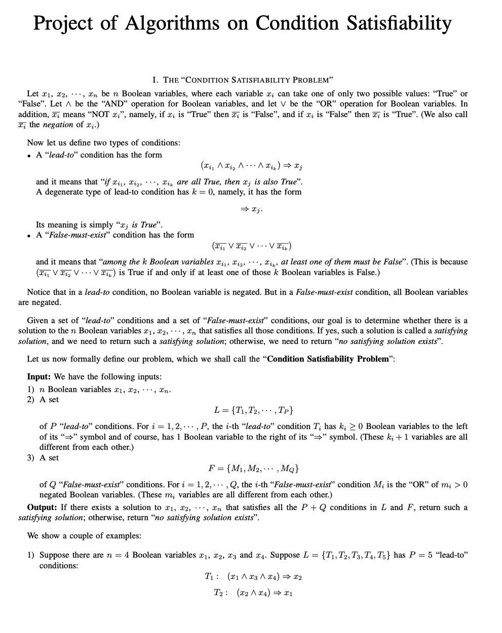 Solved In this project, you need to submit three items: (1) | Chegg.com