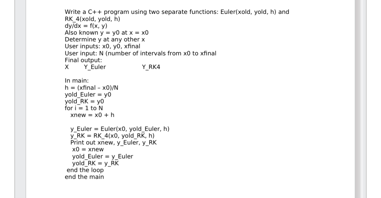 Solved C ﻿not Pythonwrite A C ﻿program Using Two 5861