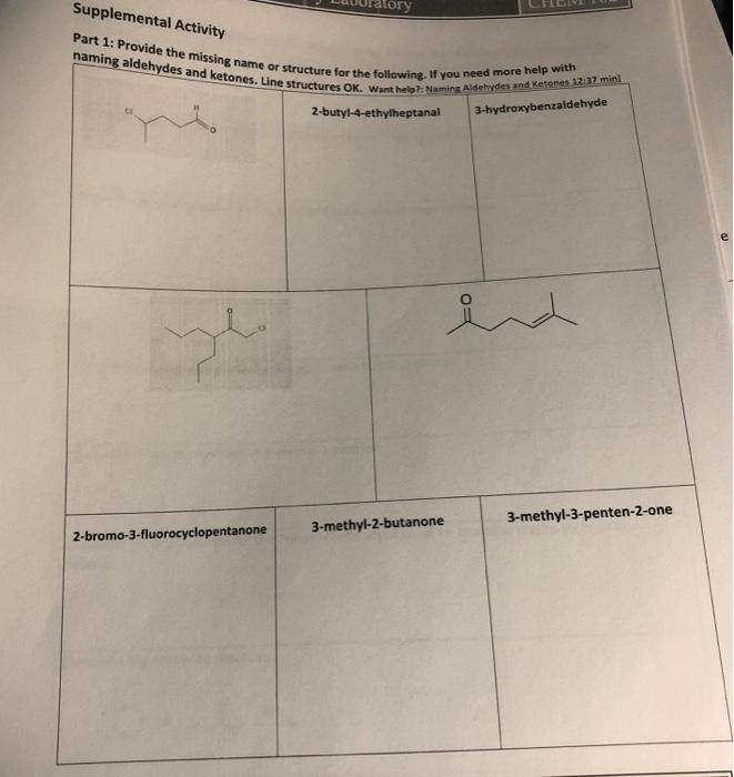 Solved provide missing structure or missing name for | Chegg.com
