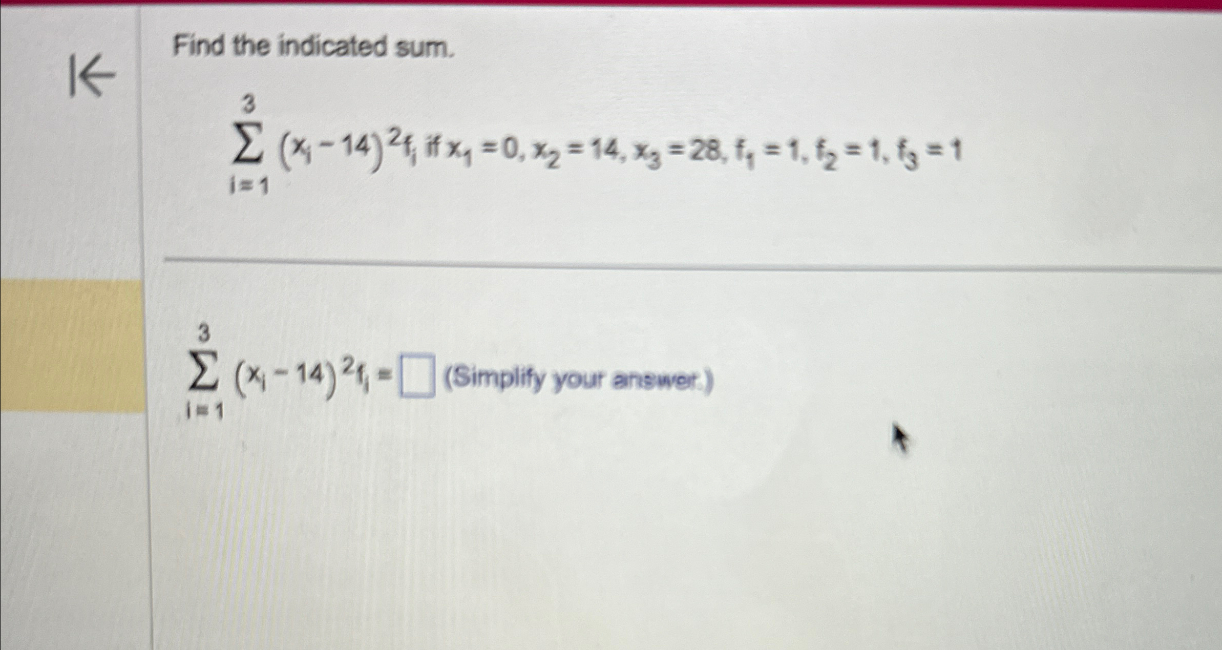 Solved Find the indicated | Chegg.com