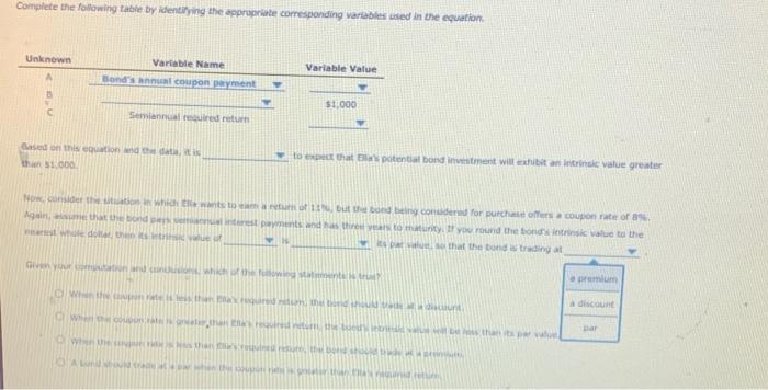 Solved Complete the following table by identifying the | Chegg.com
