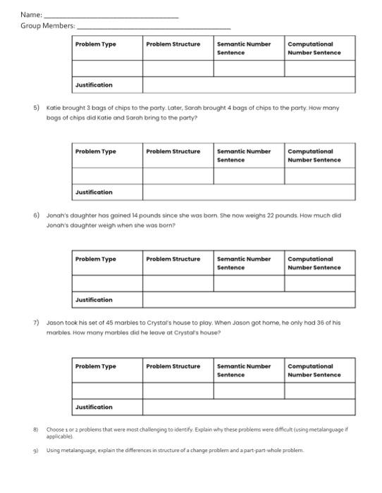 Solved Directions: For each problem: a) identify the word | Chegg.com