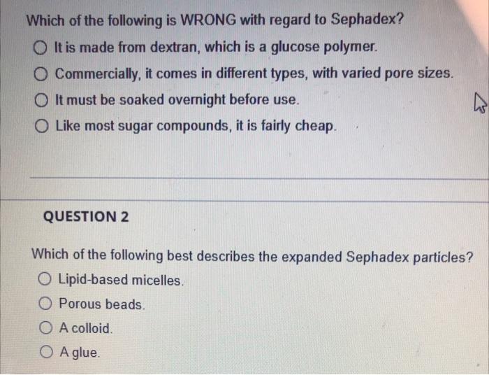 Solved Which of the following is WRONG with regard to | Chegg.com