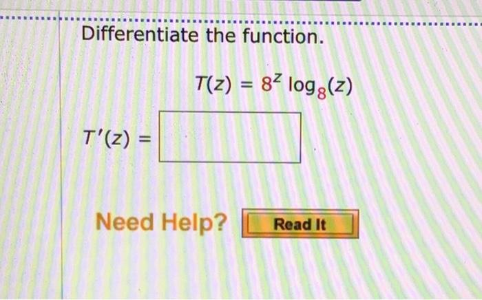 Solved Differentiate. g(θ)=eθ(tan(θ)−θ) g′(θ)=Differentiate | Chegg.com