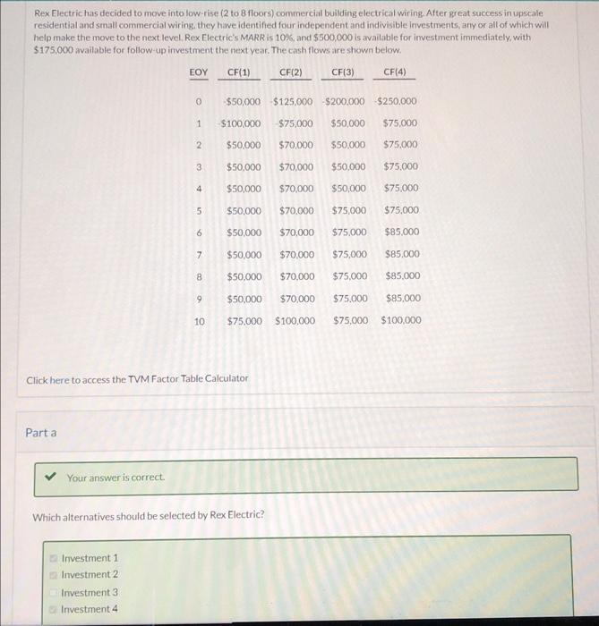 Solved Rex Electrichas decided to move into low-rise ( 2 to | Chegg.com