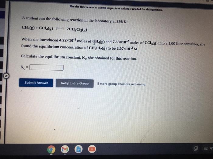 Solved Use the References to access important values if | Chegg.com