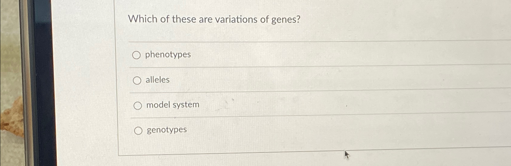 Solved Which of these are variations of | Chegg.com
