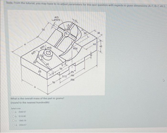 Solved 3D-Model the following part. Unit system: MMGS | Chegg.com