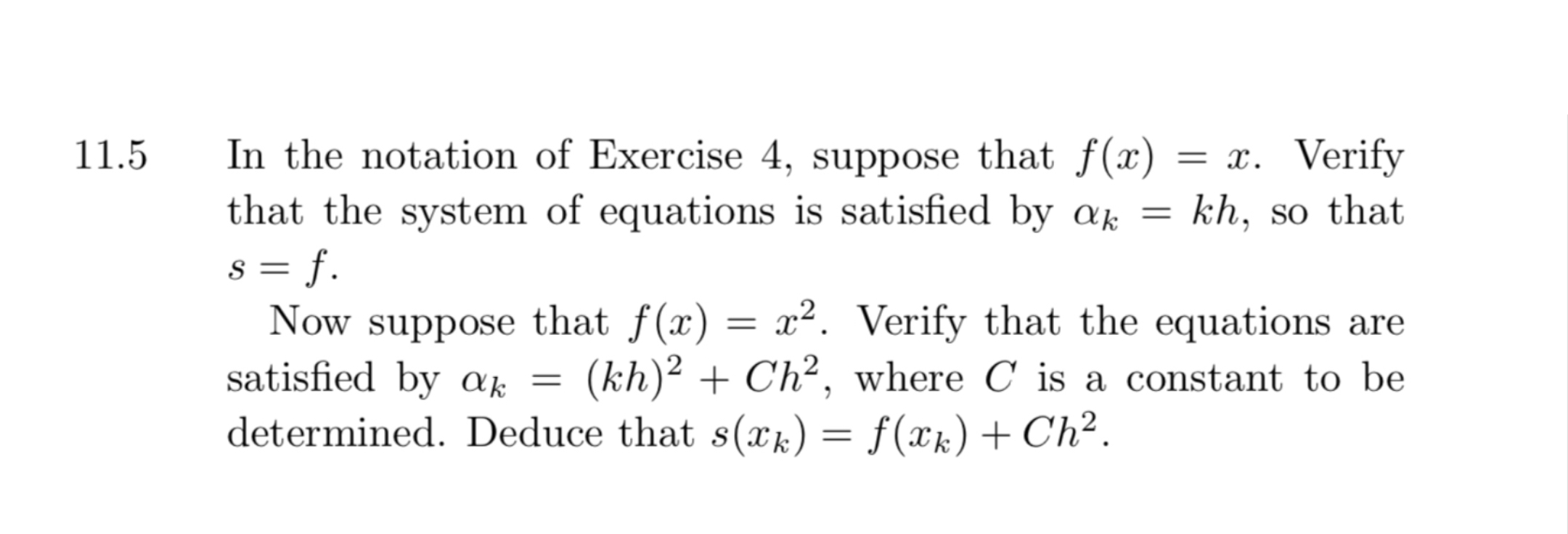 Solved 11.5 ﻿In the notation of Exercise 4, ﻿suppose that | Chegg.com