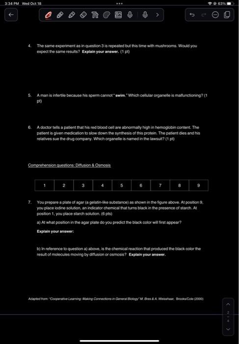 Solved 4. The same experiment as in question 3 is repealed | Chegg.com