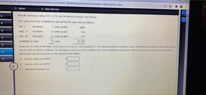 Solved m/my/take Assignment/take Assignment | Chegg.com