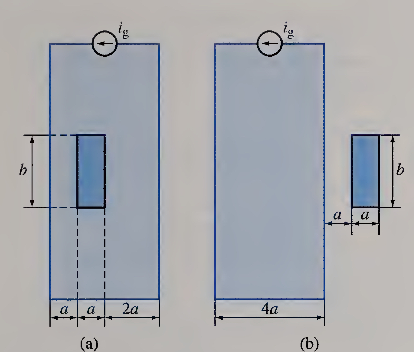 Solved 6.15. ﻿Emf in a rectangular loop due to a two-wire | Chegg.com