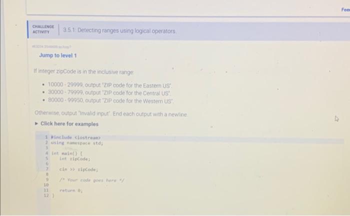 Solved In C Pleasechallenge 351 Detecting Ranges Using