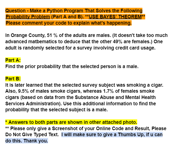 Solved Hello. Please create a Python Program that solves the | Chegg.com Solved Hello. Please create a Python Program that solves the | Chegg.com