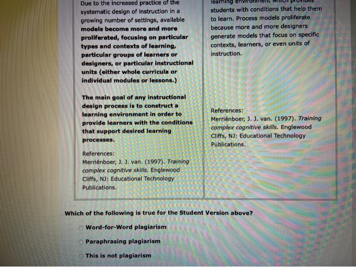 Solved Original Source Material Student Version | Chegg.com